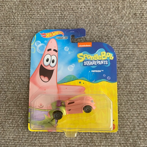 Hot Wheels | Toys | Hot Wheels Pink Patrick Star Toy Car | Poshmark